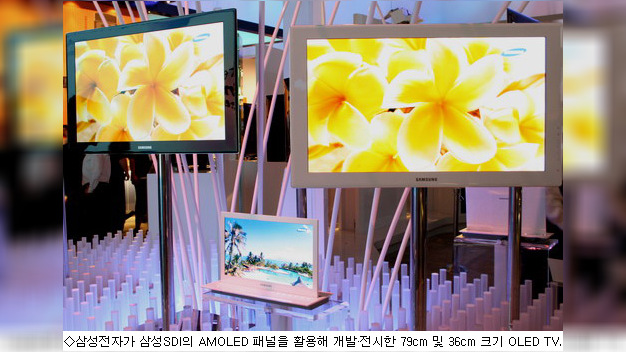[CES 2008]기대했던 OLED TV '흉작'