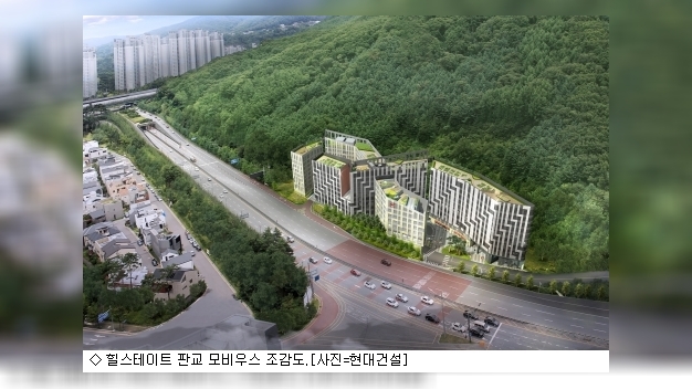 현대건설 힐스테이트 판교 모비우스 이달 분양