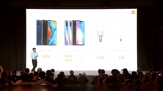 [MWC19] 샤오미 5G폰 '미믹스3' 공개…76만원 '가성비'