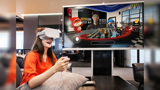 SKT 카트라이더 리그, 'VR 아바타 응원’ 화제