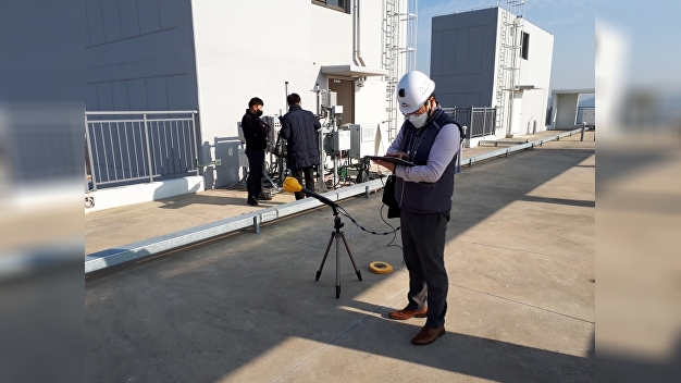 KCA, 5G 전자파 측정… '기준치 이하'