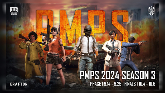 배틀그라운드 모바일, 국내 프로 대회 'PMPS 2024 시즌 3' 개막