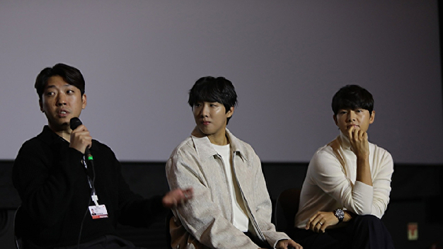 [28th BIFF] 송중기x홍사빈, 부산 달궜다 "중요한 인장 찍은 '화란'"