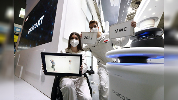 [MWC2022] '디지털플랫폼' 선언 KT…AI·로봇으로 글로벌 무대 데뷔