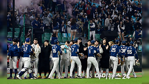 [포토]NC, SSG 원정에서 2승 거두고 창원으로 간다