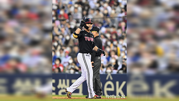 LG 홈런포 앞세워 SSG 9연승 길목 막아서